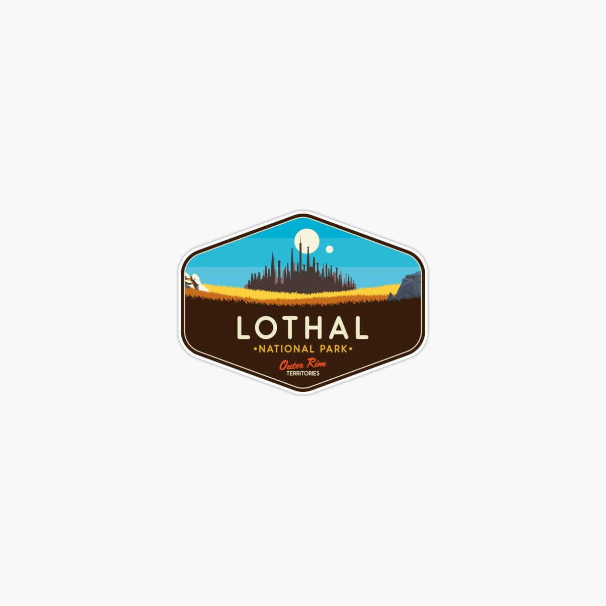 Onim Lothal National Park Sticker, Phone Decal Water Bottle Stickers Car Decals, Funny Birthday ...
