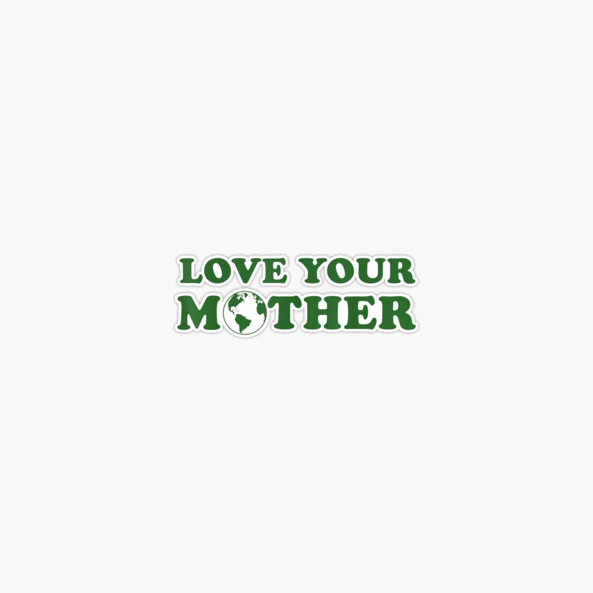 Onim Love Your Mother Sticker, Phone Decal Water Bottle Stickers Car ...