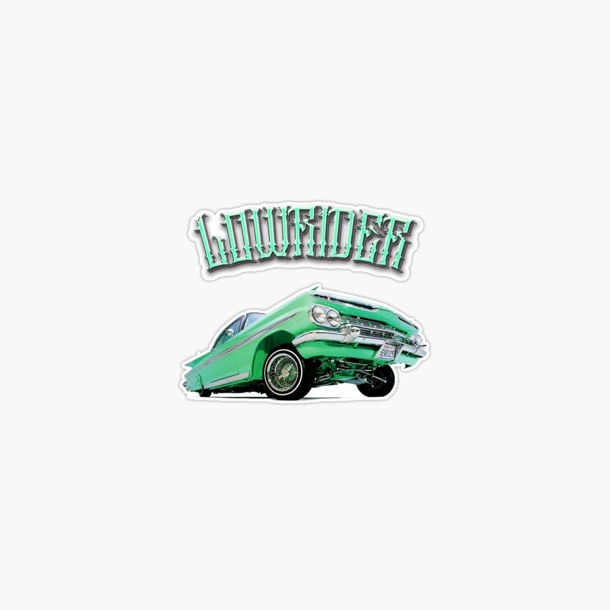 Onim Lowrider Sticker - Walmart.com