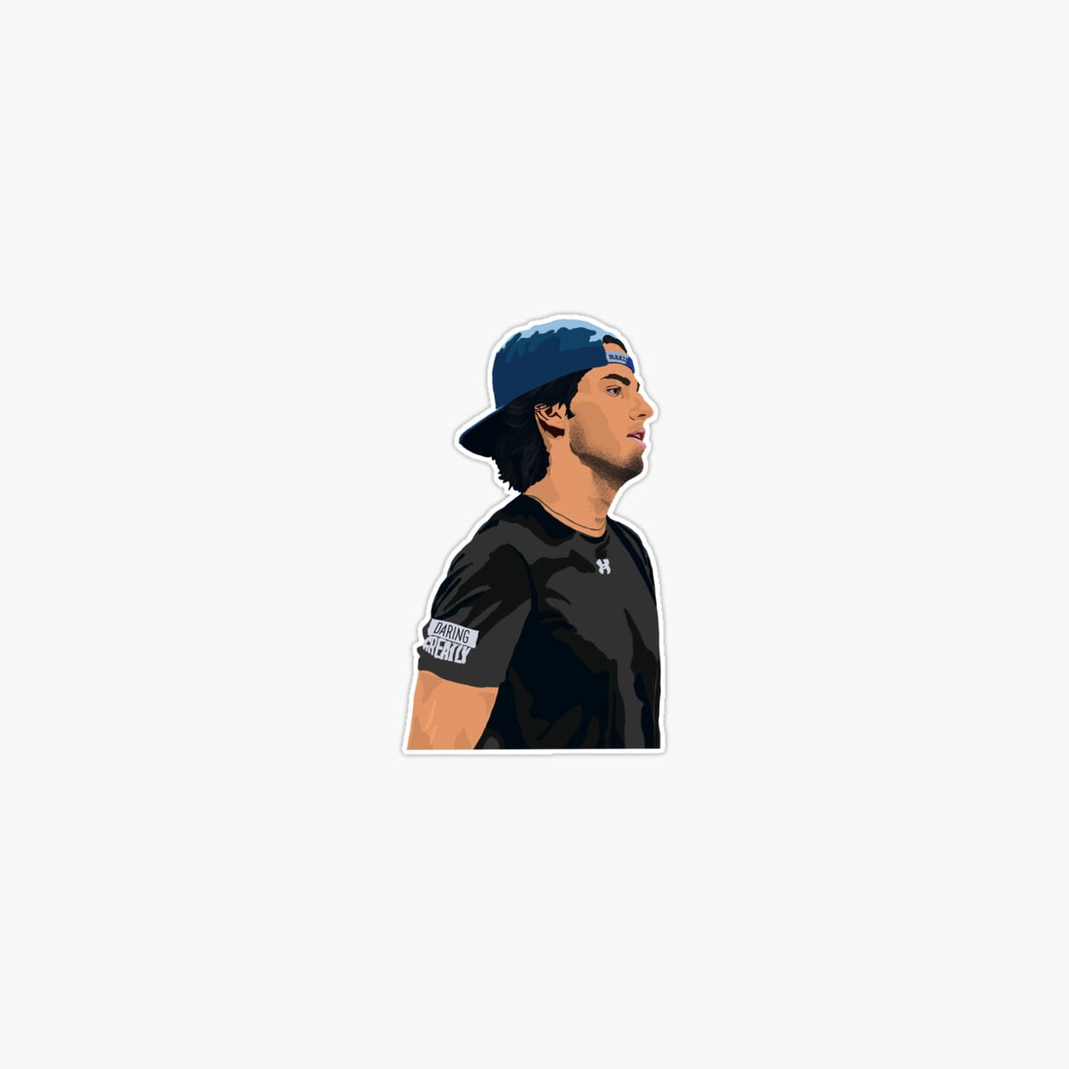 Onim Luke Evangelista’S Thirst Trap Sticker, Phone Decal Water Bottle ...