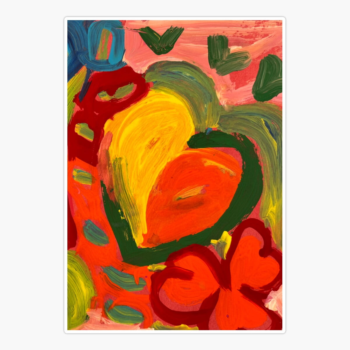 Onim Luminous Embrace Sticker, Phone Decal Water Bottle Stickers Car ...