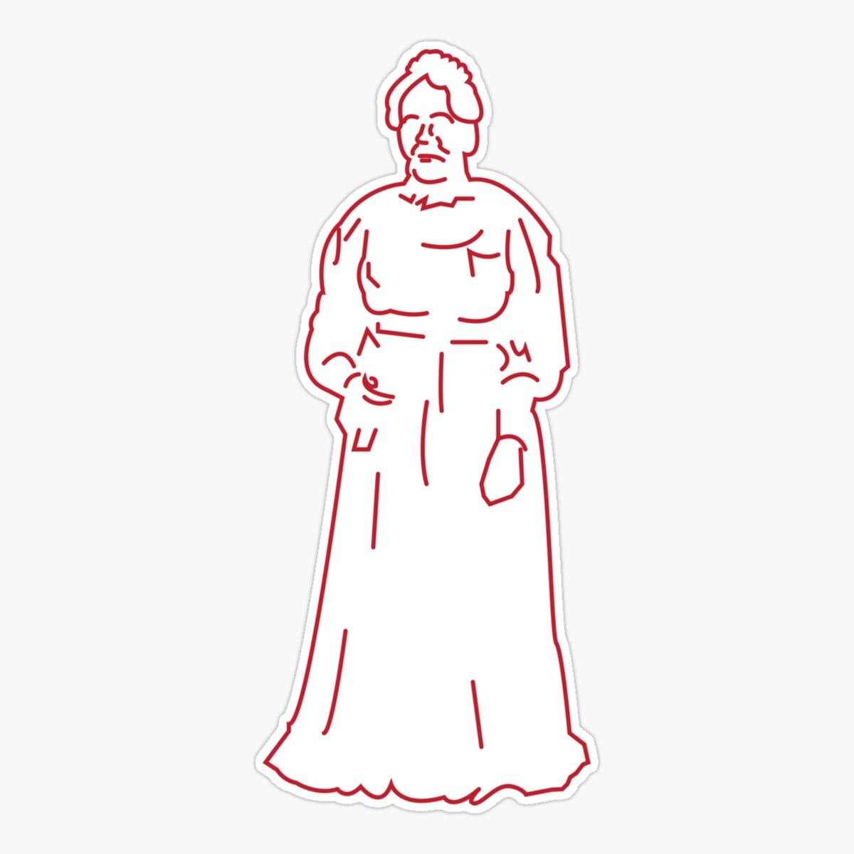 Onim Lydia Moss Bradley Sticker, Phone Decal Water Bottle Stickers Car ...