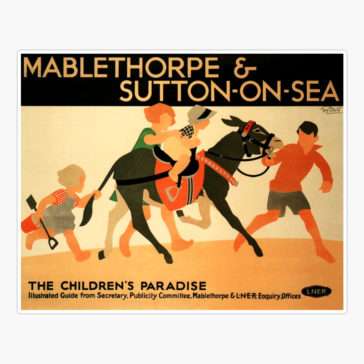 Onim Mablethorpe & Sutton On Sea Lincolnshire England Lner Travel ...