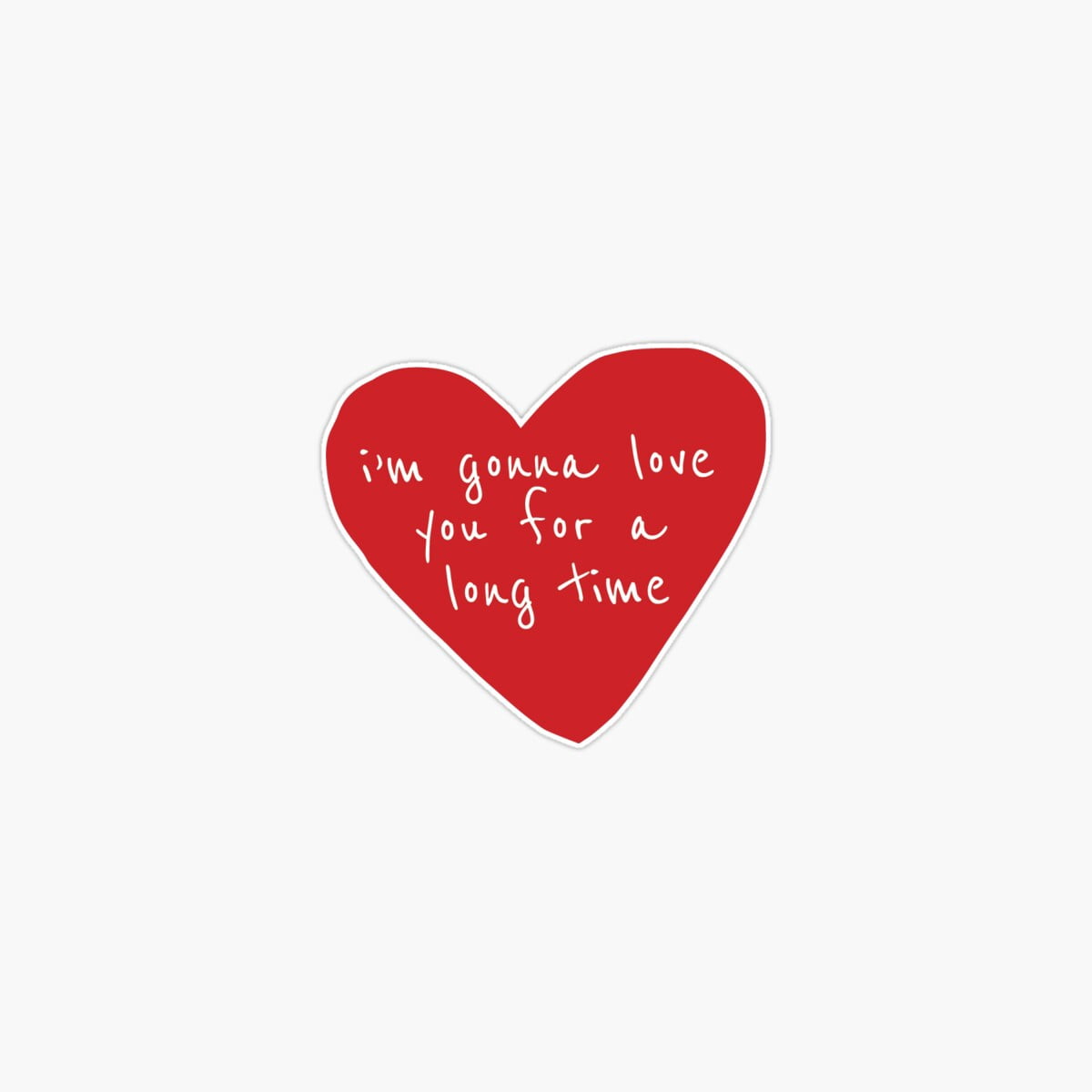 Onim Maggie Rogers - Love You For A Long Time Sticker, Phone Decal ...