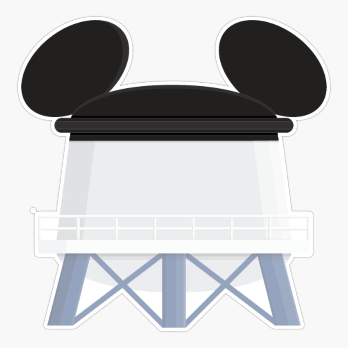 Onim Magic Water Tower Sticker, Phone Decal Water Bottle Stickers Car ...