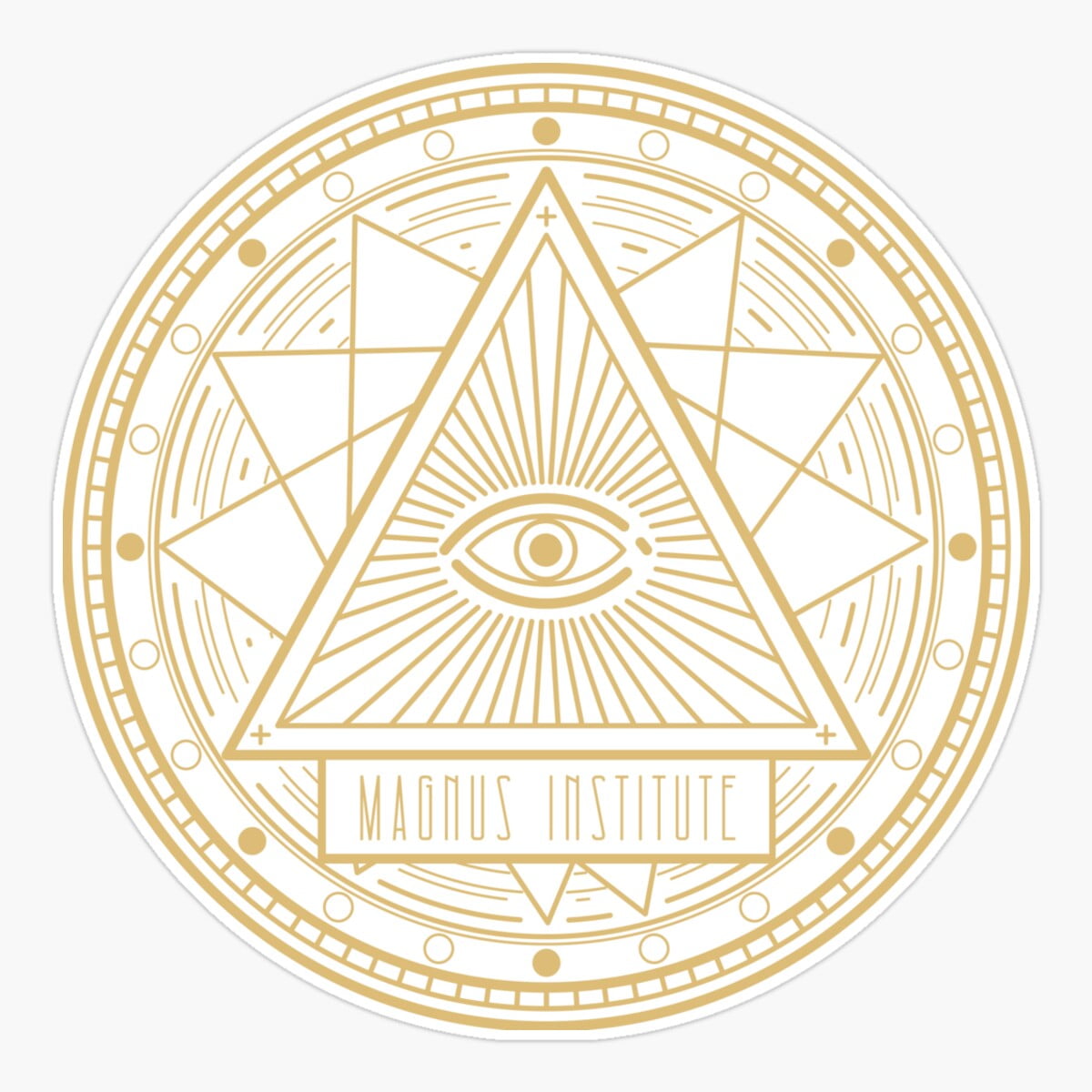 Onim Magnus Institute Logo Sticker, Phone Decal Water Bottle Stickers ...