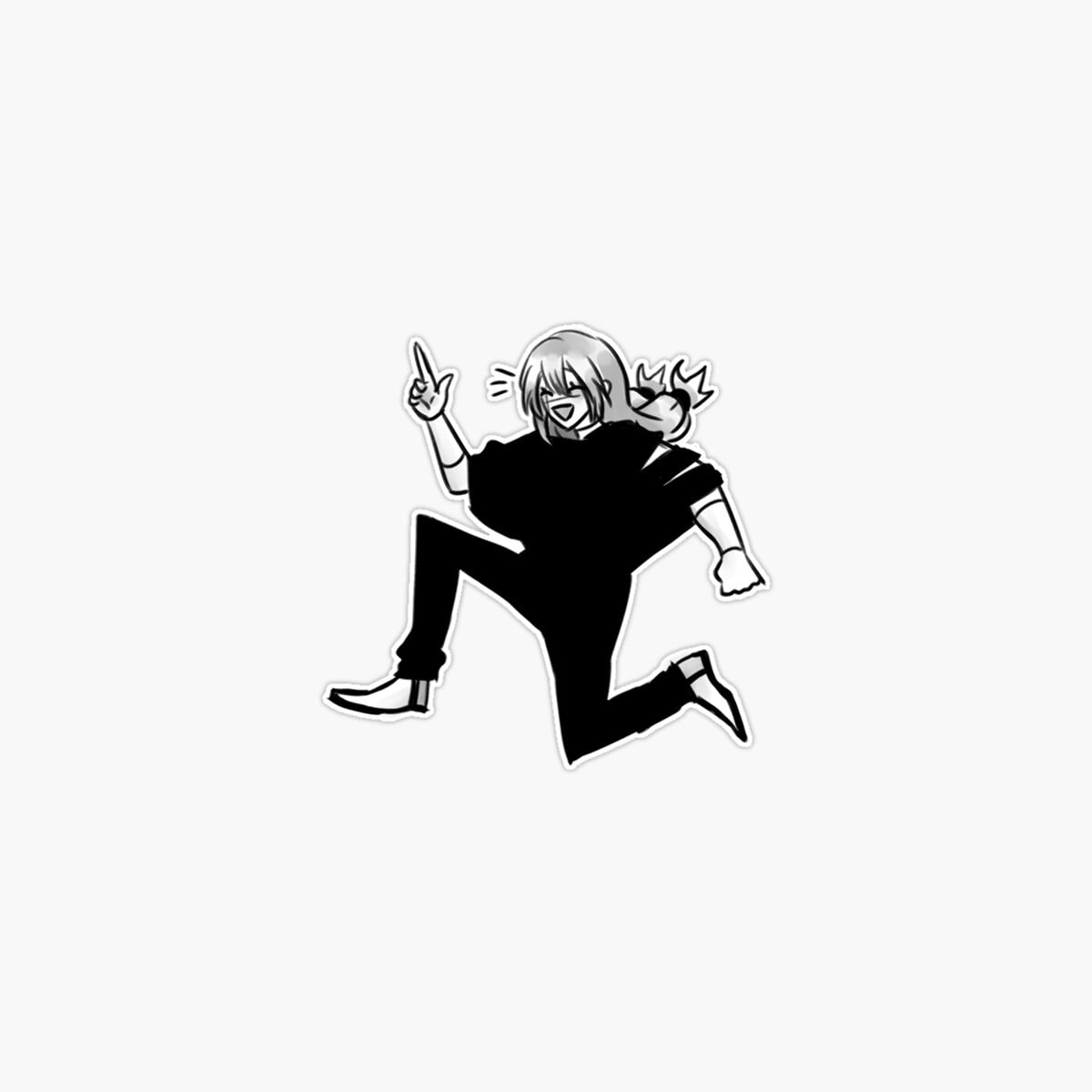 Onim Mahito Sticker, Phone Decal Water Bottle Stickers Car Decals ...