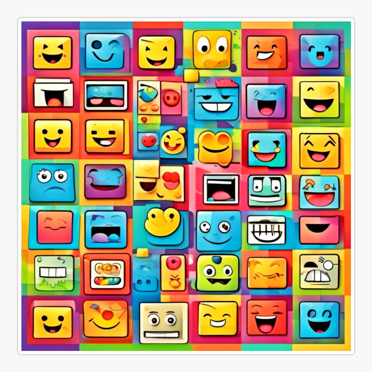 Onim Majestic Sea Flap-Flap Sticker, Phone Decal Water Bottle Stickers ...