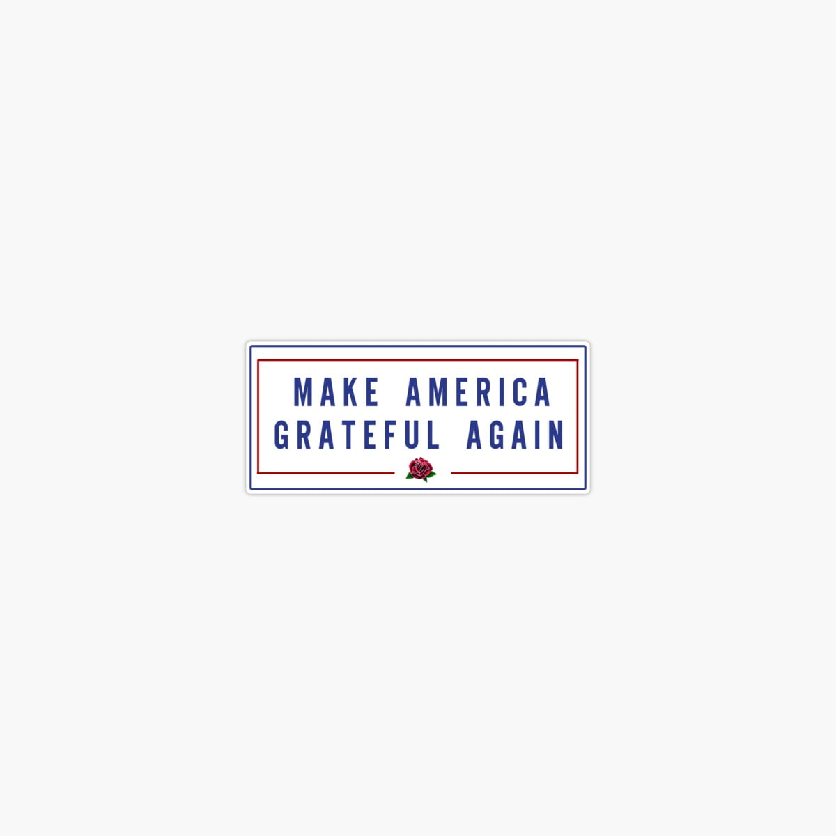 Onim Make America Grateful Again Sticker, Phone Decal Water Bottle ...