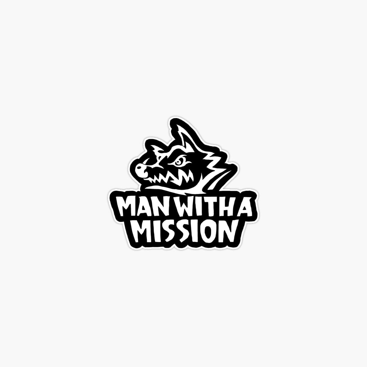 Onim Man With A Mission Logo Sticker, Phone Decal Water Bottle Stickers ...