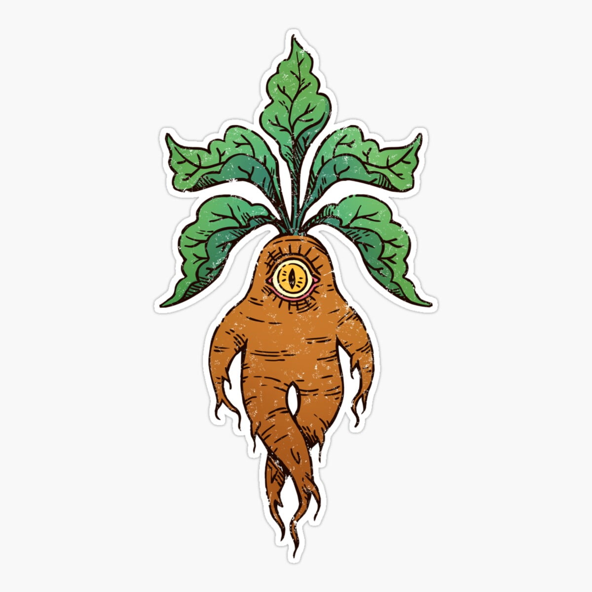 Onim Mandrake Sticker, Phone Decal Water Bottle Stickers Car Decals ...