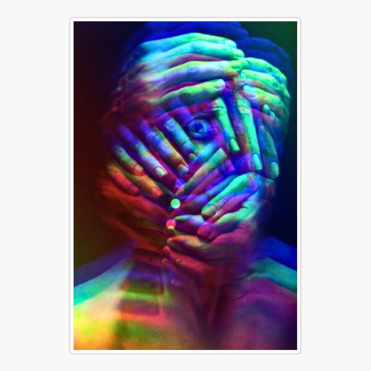 Onim Manos Sticker, Phone Decal Water Bottle Stickers Car Decals, Funny ...