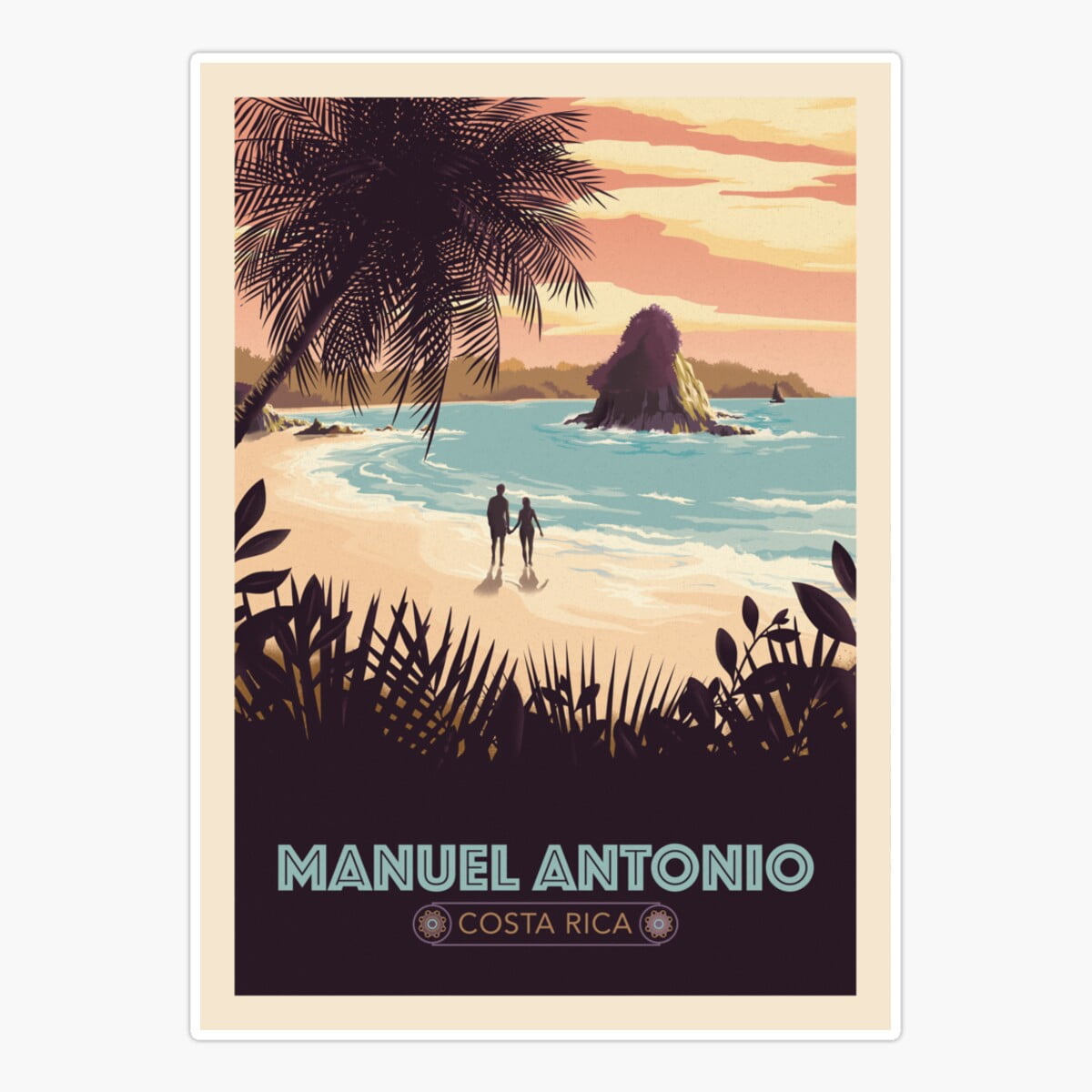 Onim Manuel Antonio, Costa Rica Sticker, Phone Decal Water Bottle ...