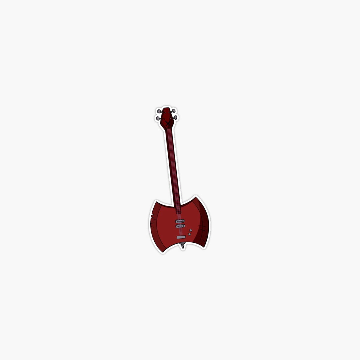 Onim Marceline’S Ax Bass Sticker, Phone Decal Water Bottle Stickers Car ...