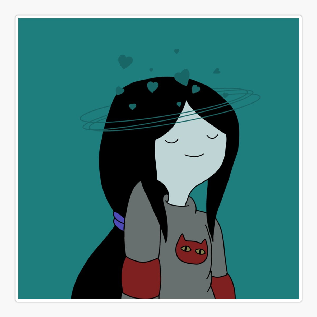 Onim Marceline, The Vampire Queen Sticker, Phone Decal Water Bottle ...