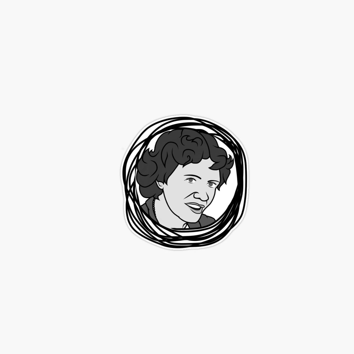 Onim Margaret Mead Sticker - Walmart.com