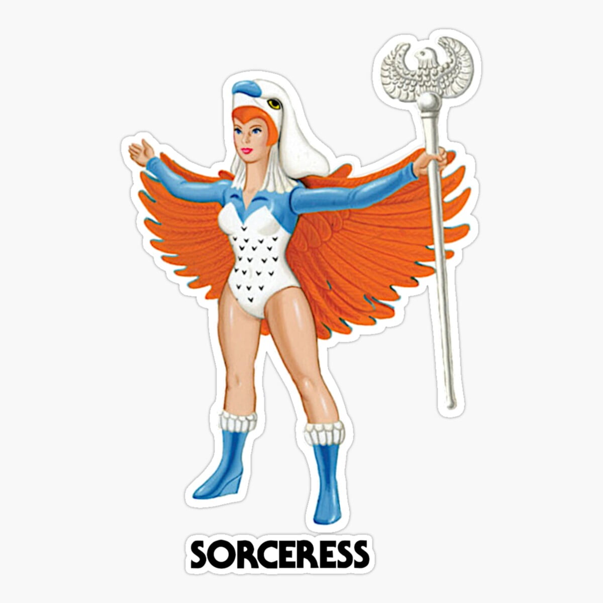 Onim Masters Of The Universe Vintage Toy Card Style Art - The Sorceress ...