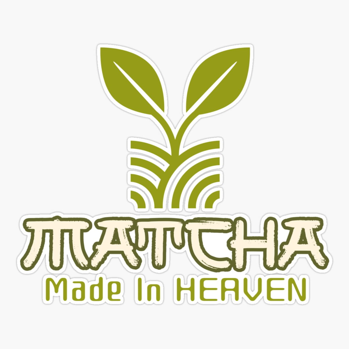 Onim Matcha Made In Heaven T-Shirt Design Sticker, Phone Decal Water ...
