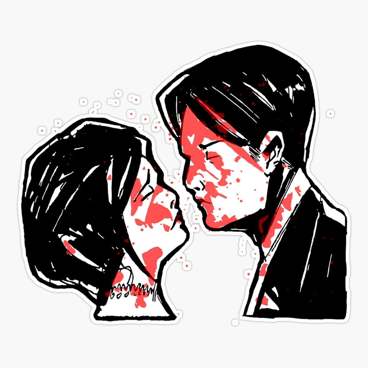 Onim Mcr Fanart Vol.04 Sticker, Phone Decal Water Bottle Stickers Car ...