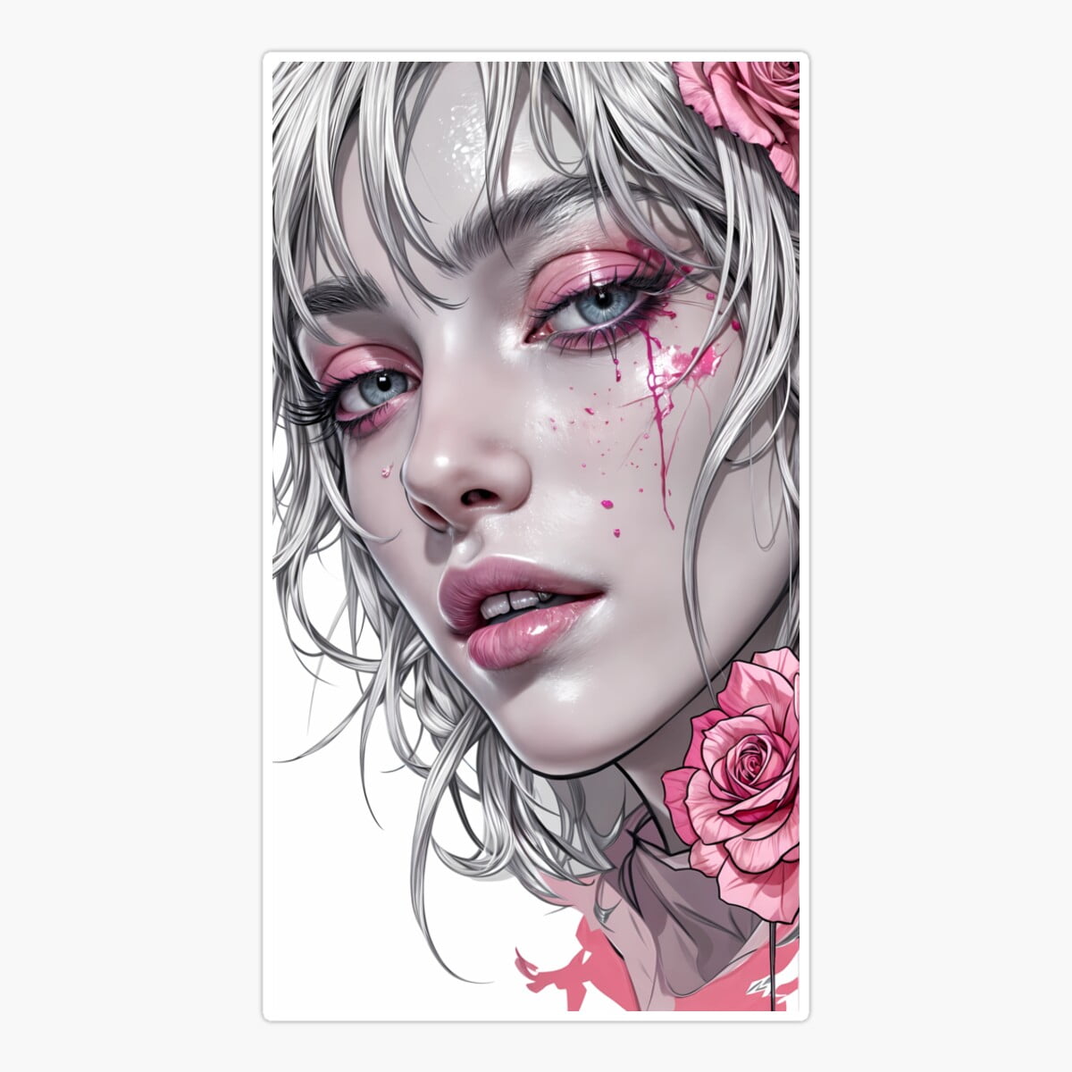 Onim Melting Into Emotions: Beauty And Transformation Sticker, Phone ...