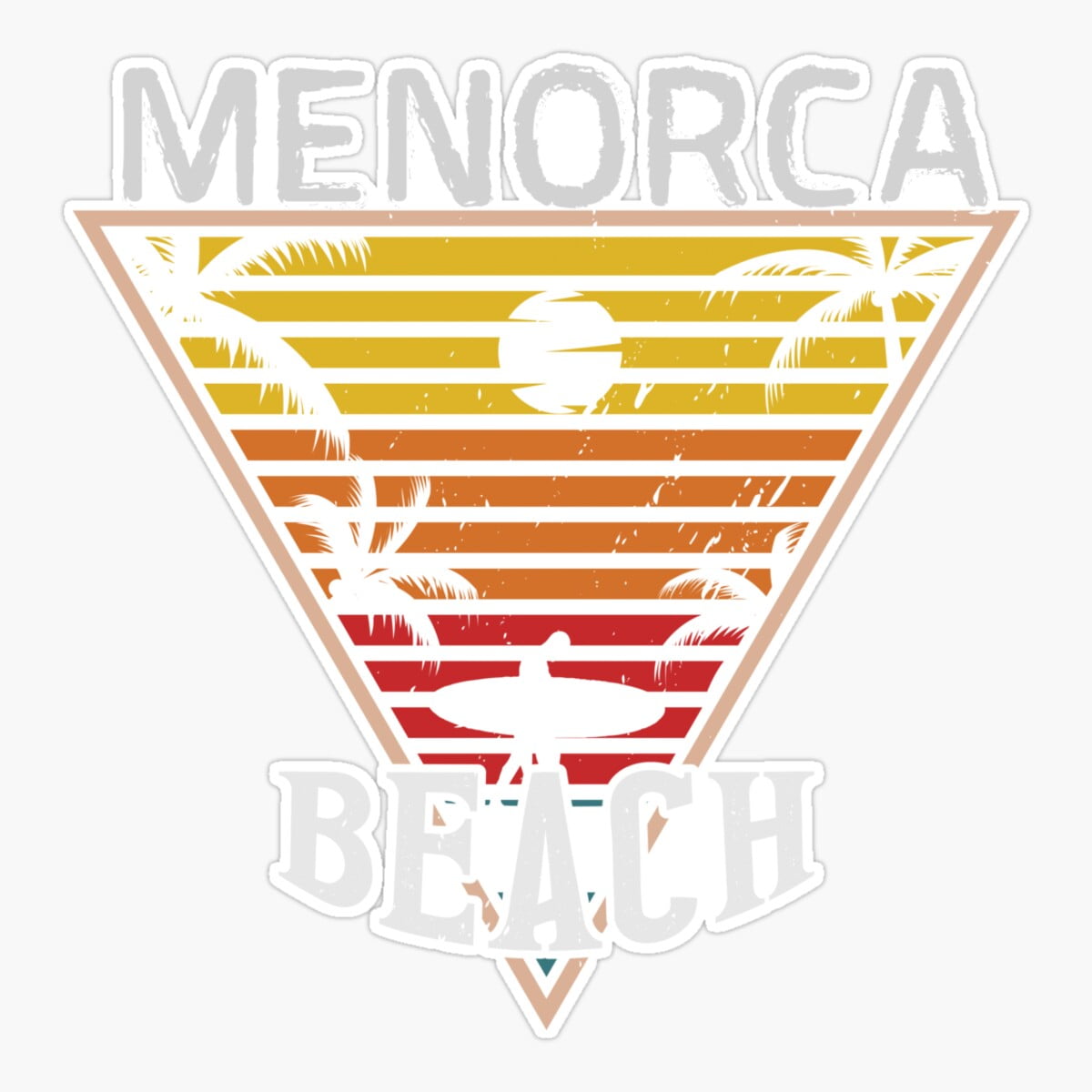 Onim Menorca, Live, Love, Beach Sticker, Phone Decal Water Bottle ...