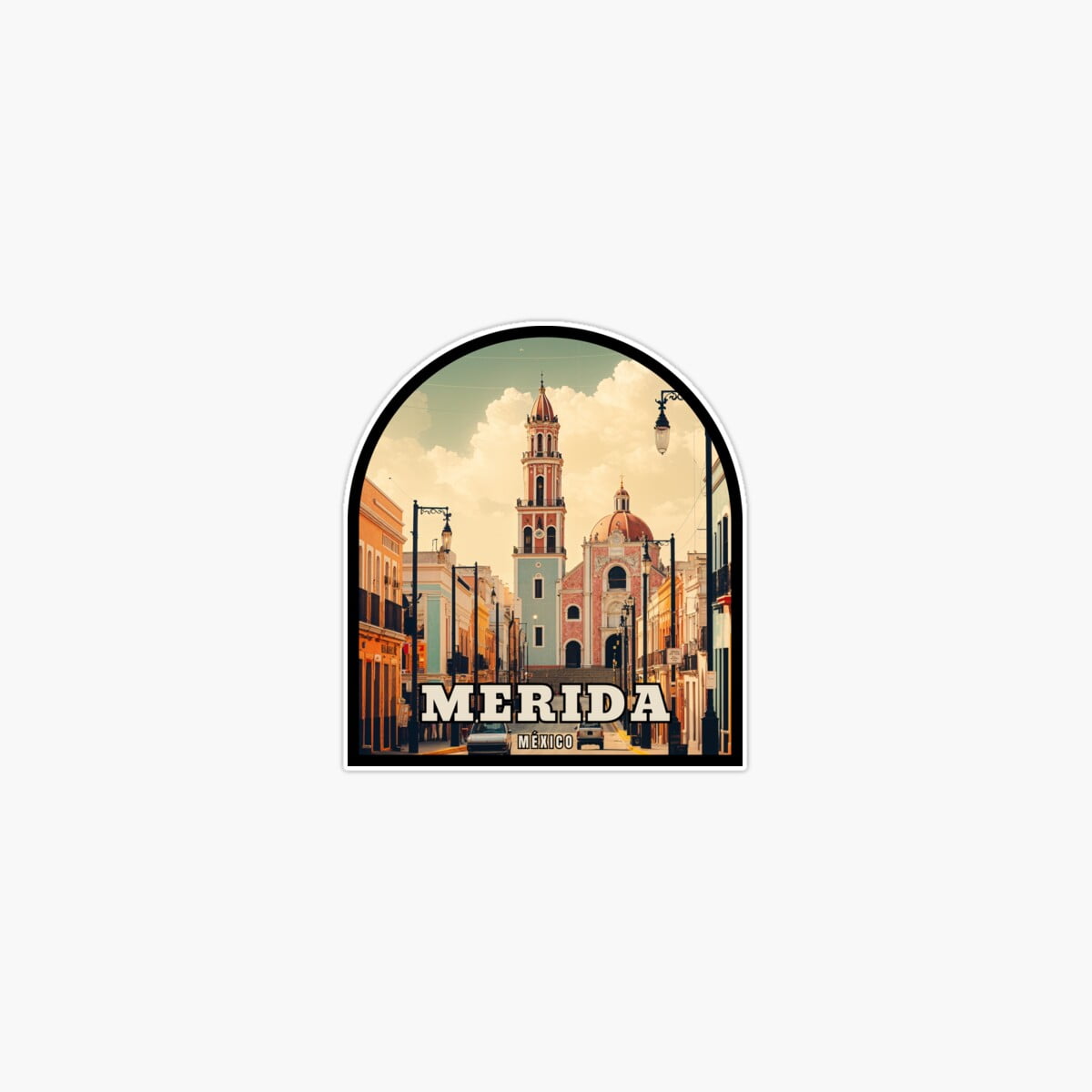 Onim Merida - Mexico Sticker, Phone Decal Water Bottle Stickers Car ...