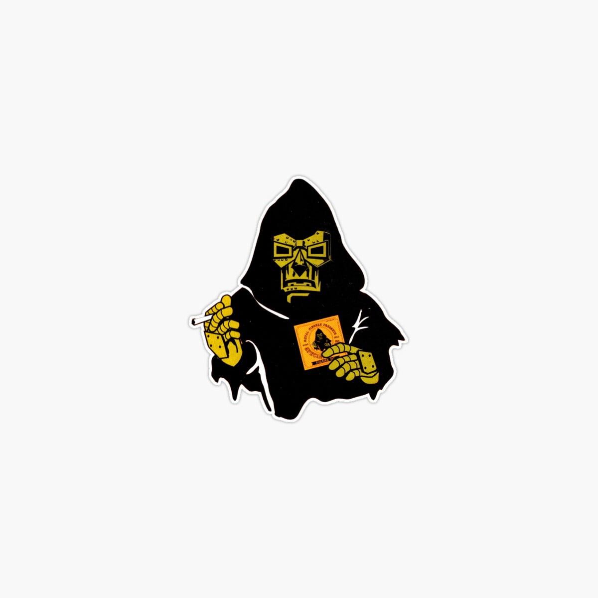 Onim Mf Doom Stickers Sticker, Phone Decal Water Bottle Stickers Car ...