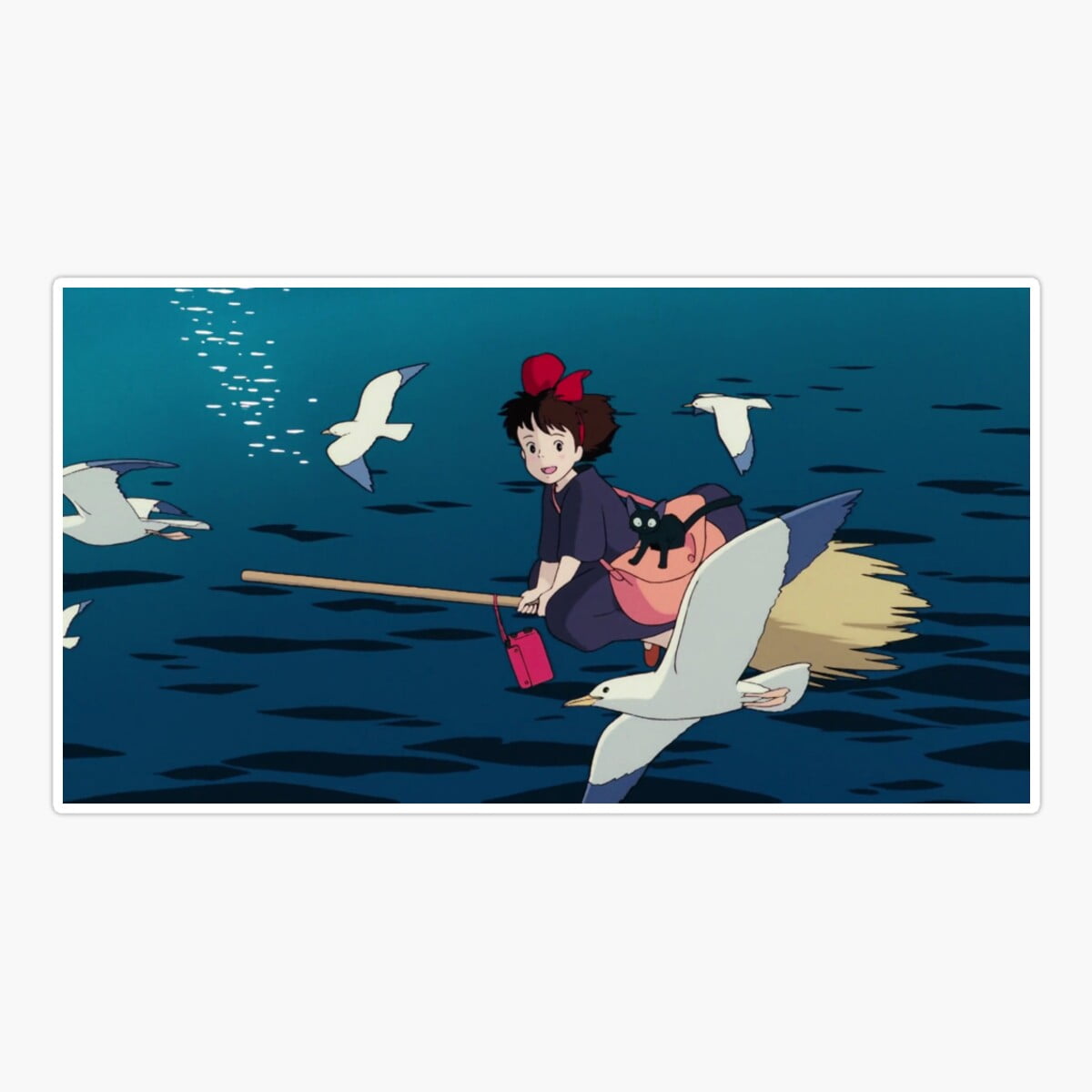 Onim Michiru Kagemori Brand New Animal Bna Sticker, Phone Decal Water ...