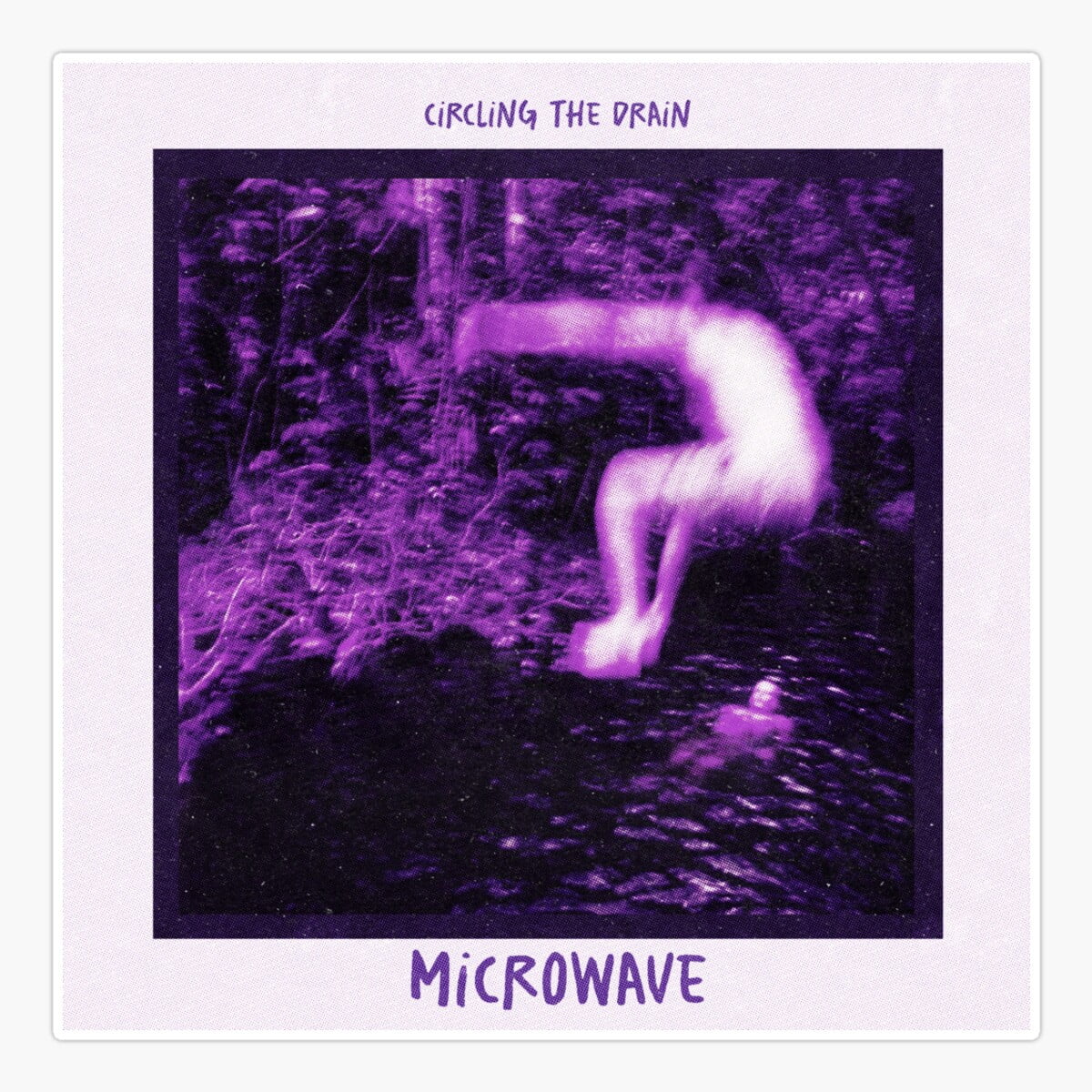 Onim Microwave - Circling The Drain Sticker, Phone Decal Water Bottle ...