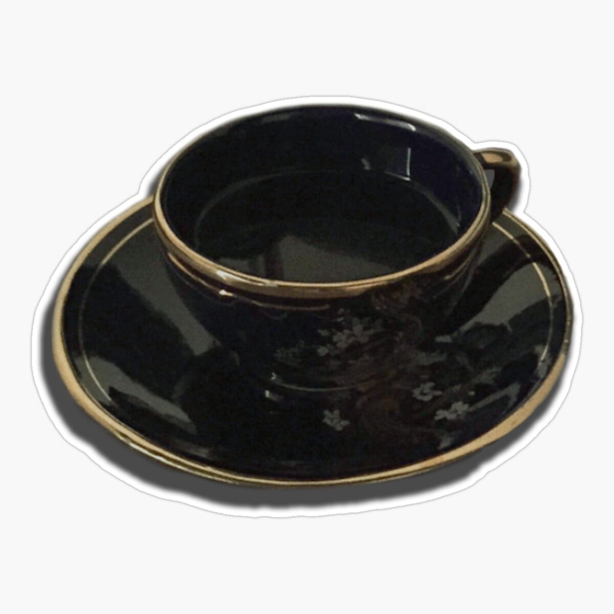 Onim Midnight Oil - Dark Academia Sticker, Phone Decal Water Bottle ...