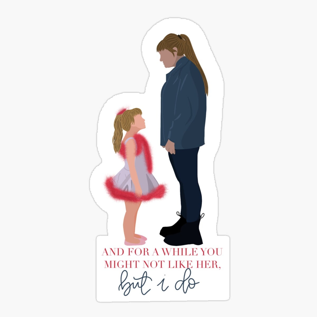 Onim Might Not Like Her- Maddie Zahm Sticker, Phone Decal Water Bottle ...