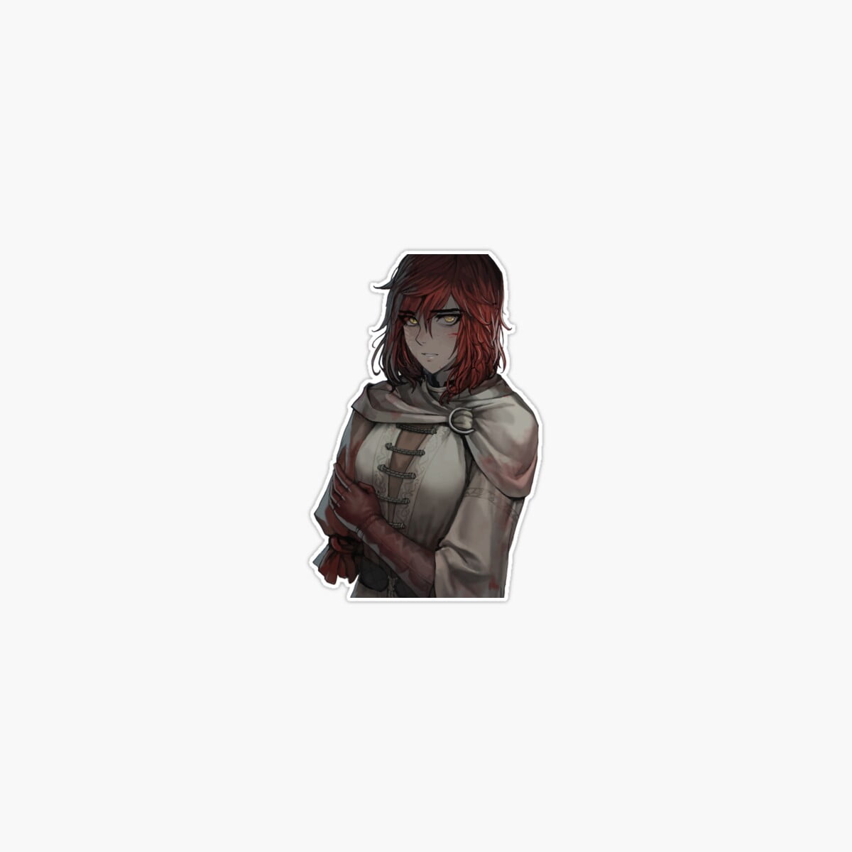 Onim Millicent Elden Ring Sticker, Phone Decal Water Bottle Stickers ...
