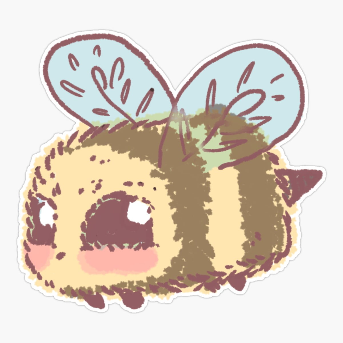 Onim Minecraft Bee Sticker, Phone Decal Water Bottle Stickers Car ...