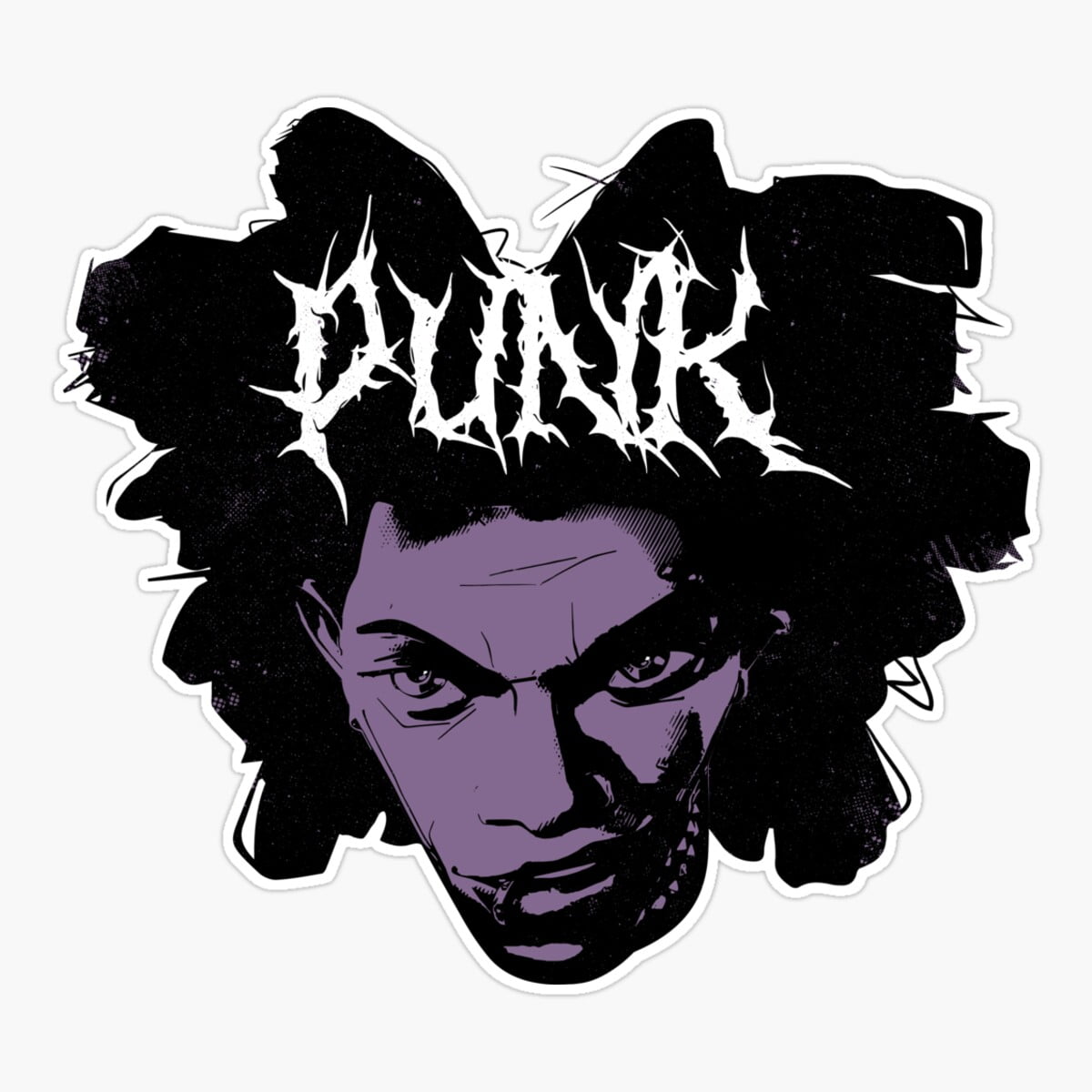 Onim Misfit Punk Sticker, Phone Decal Water Bottle Stickers Car Decals ...