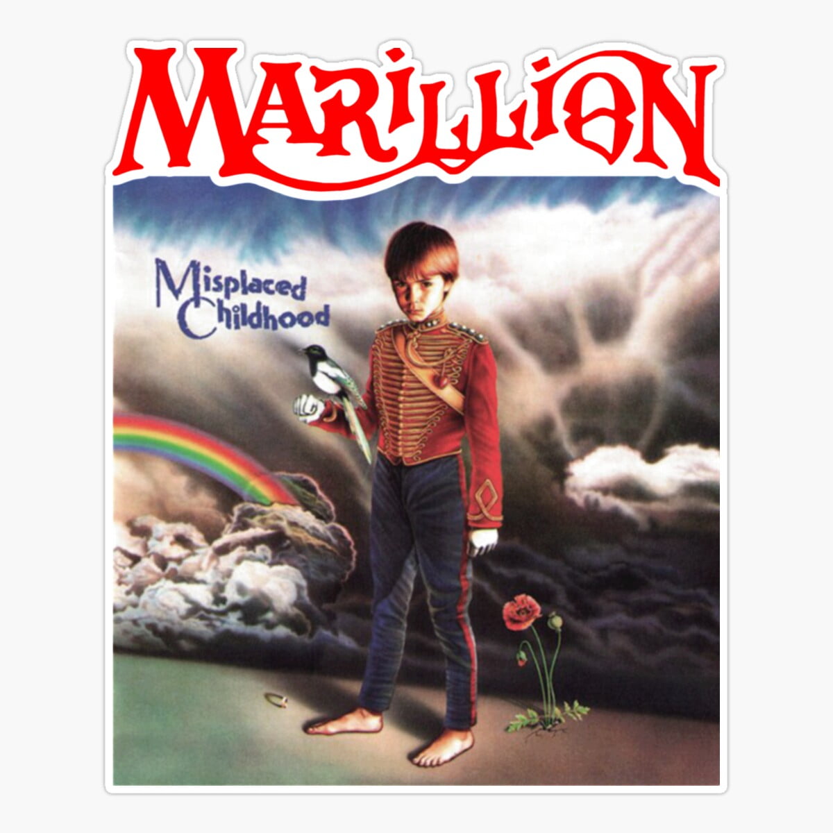 Onim Misplaced Childhood Sticker, Phone Decal Water Bottle Stickers Car ...