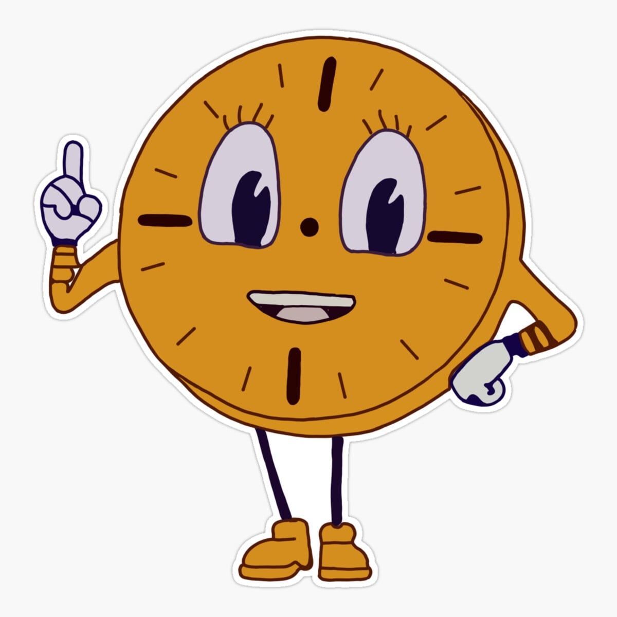 Onim Miss Minutes Sticker, Phone Decal Water Bottle Stickers Car Decals ...