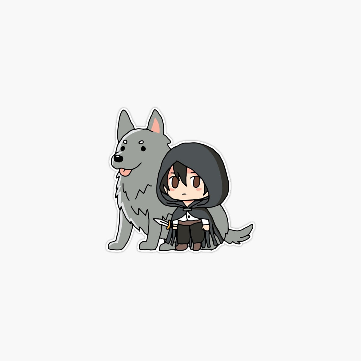 Onim Mistborn Vin And Oreseur Sticker, Phone Decal Water Bottle ...