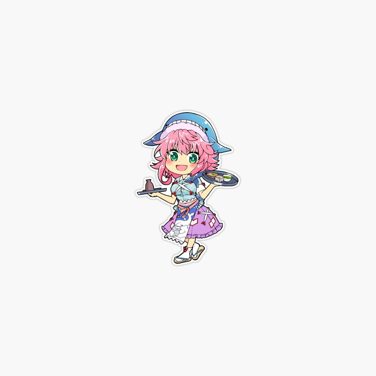 Onim Miyoi Okunoda Chibi ~ Touhou Sticker - Walmart.com