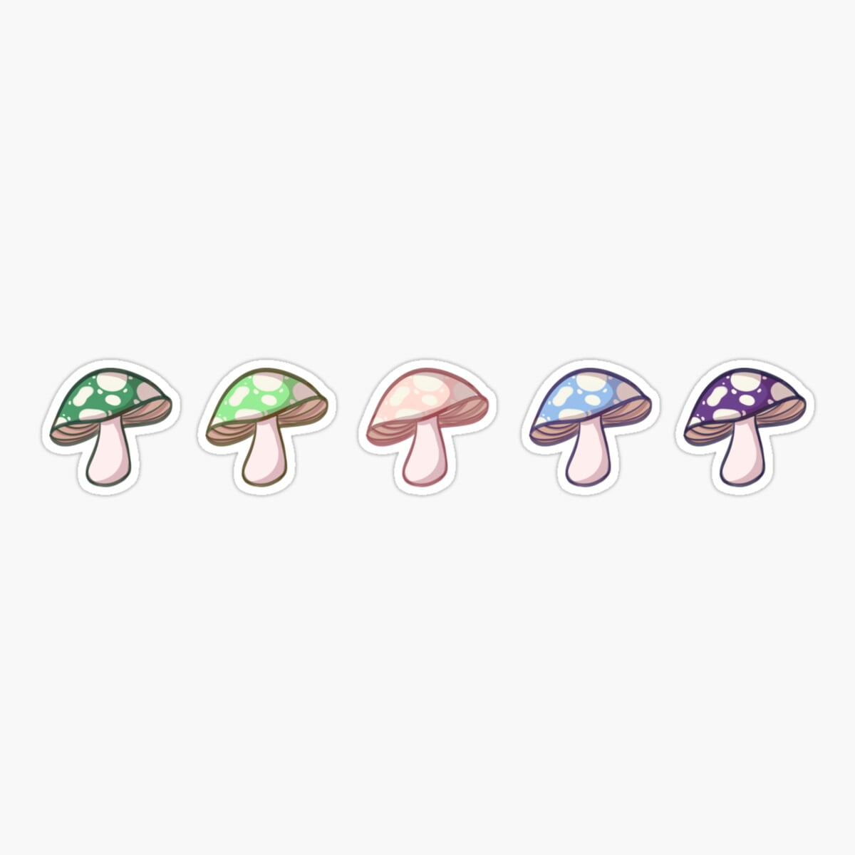 Onim Mlm Pride Mushrooms Sticker, Phone Decal Water Bottle Stickers Car ...