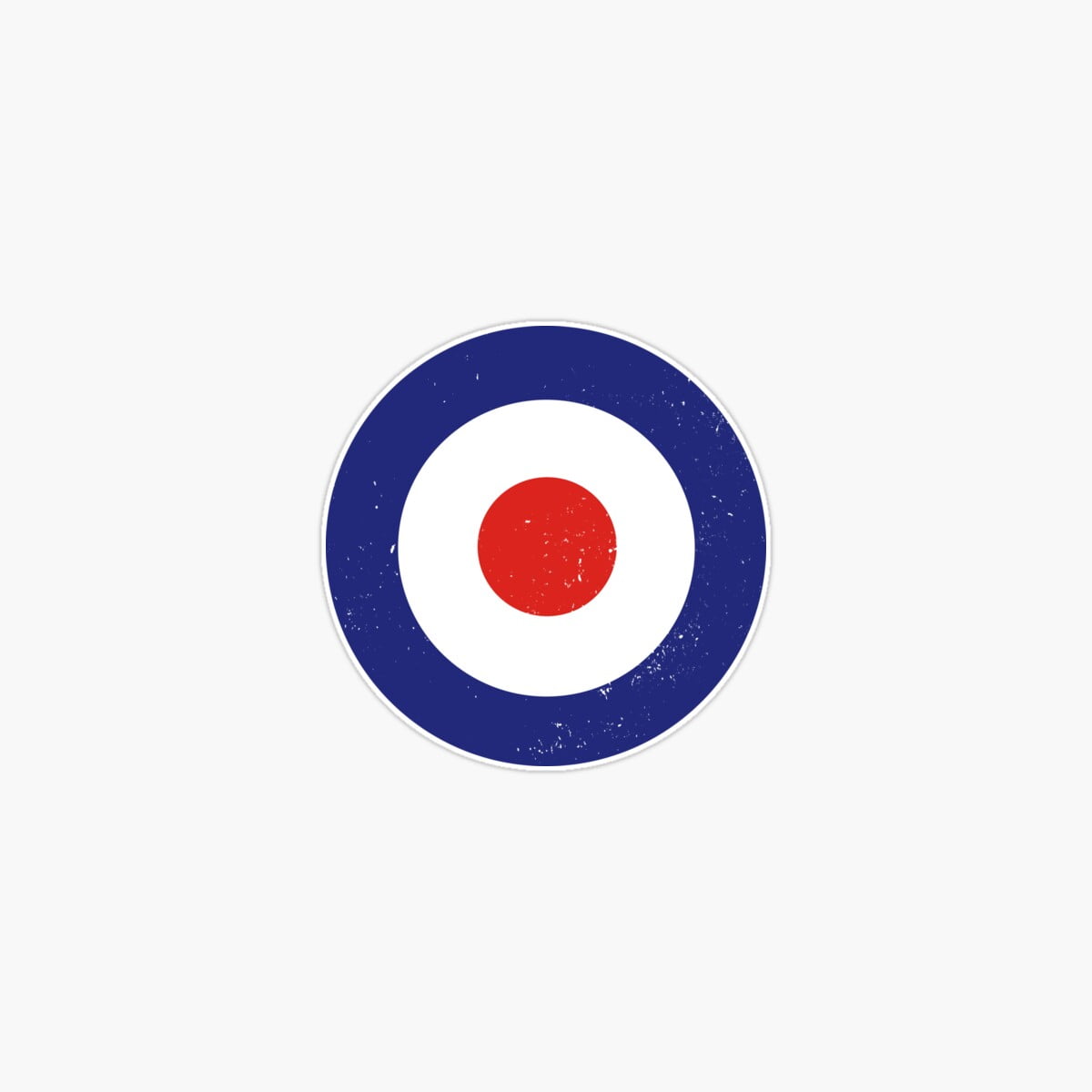 Onim Mod Target (corner distressed) Sticker - Walmart.com