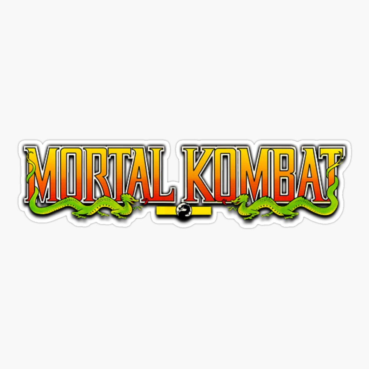 Onim Mortal Kombat Sticker, Phone Decal Water Bottle Stickers Car ...