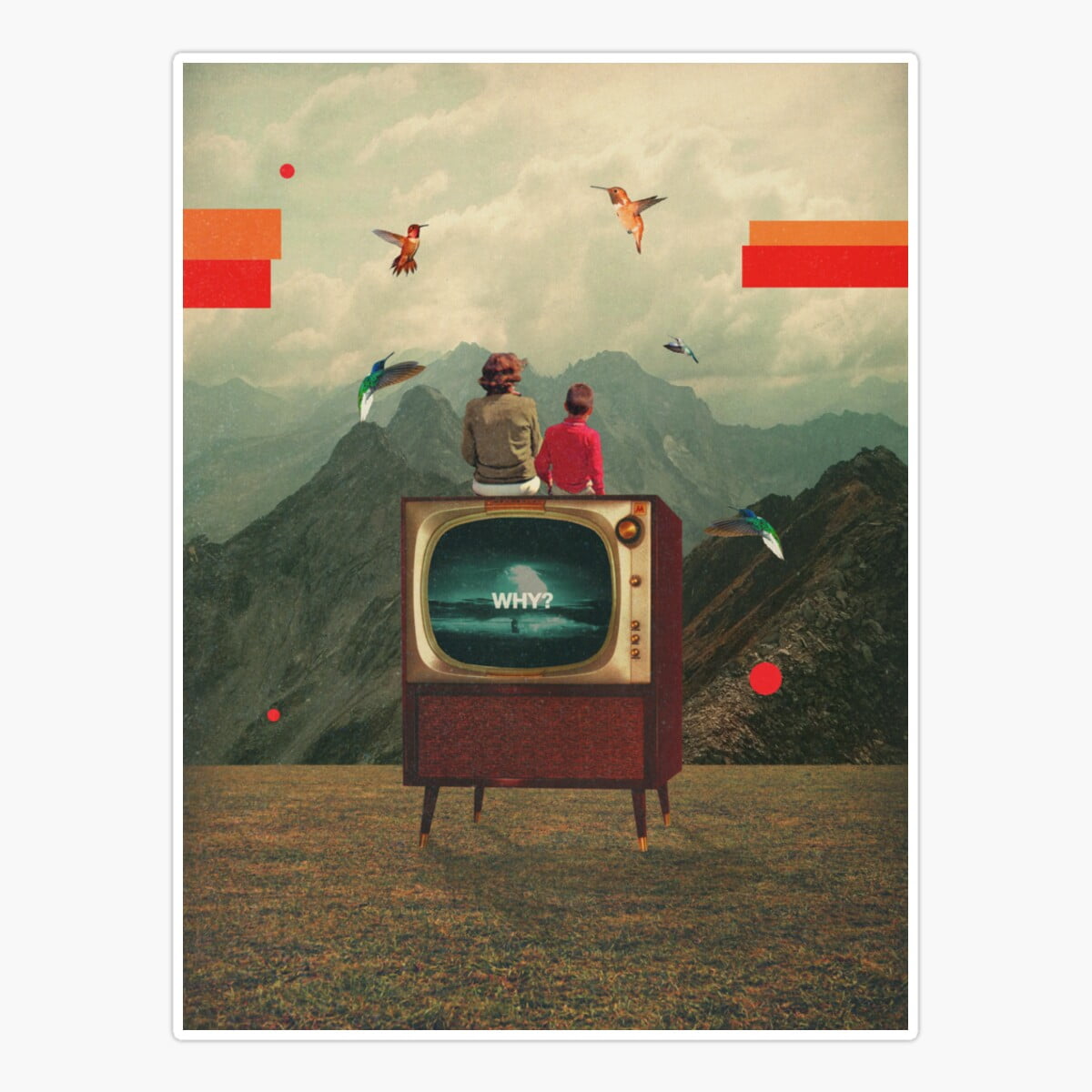 Onim Mother Protect Me From The Sadness Of This World Sticker, Phone ...