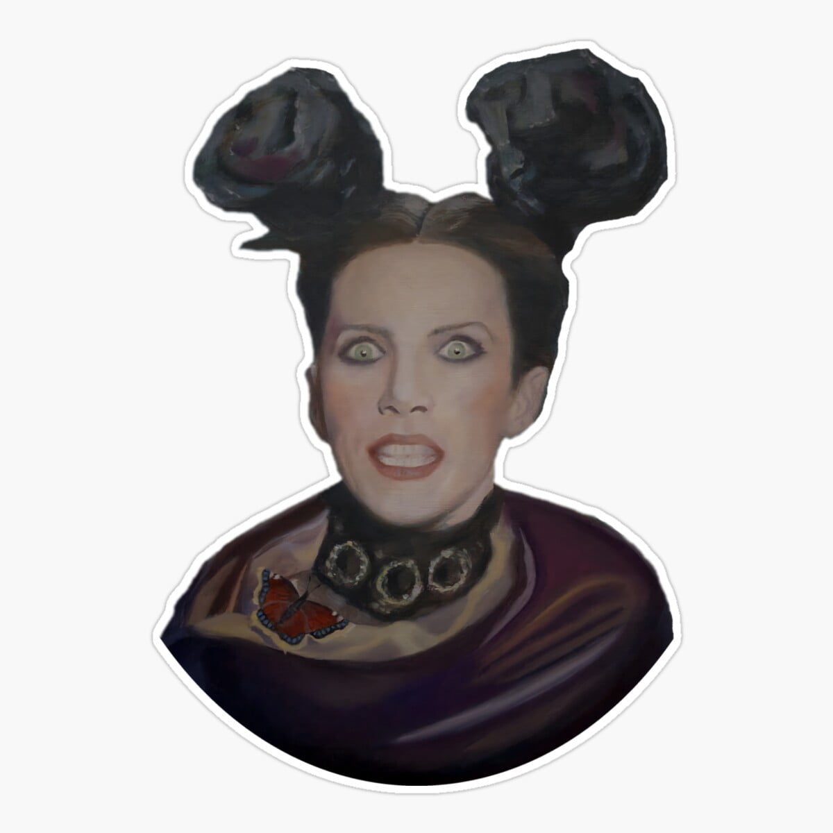 Onim Mourning Cloak Sticker, Phone Decal Water Bottle Stickers Car ...