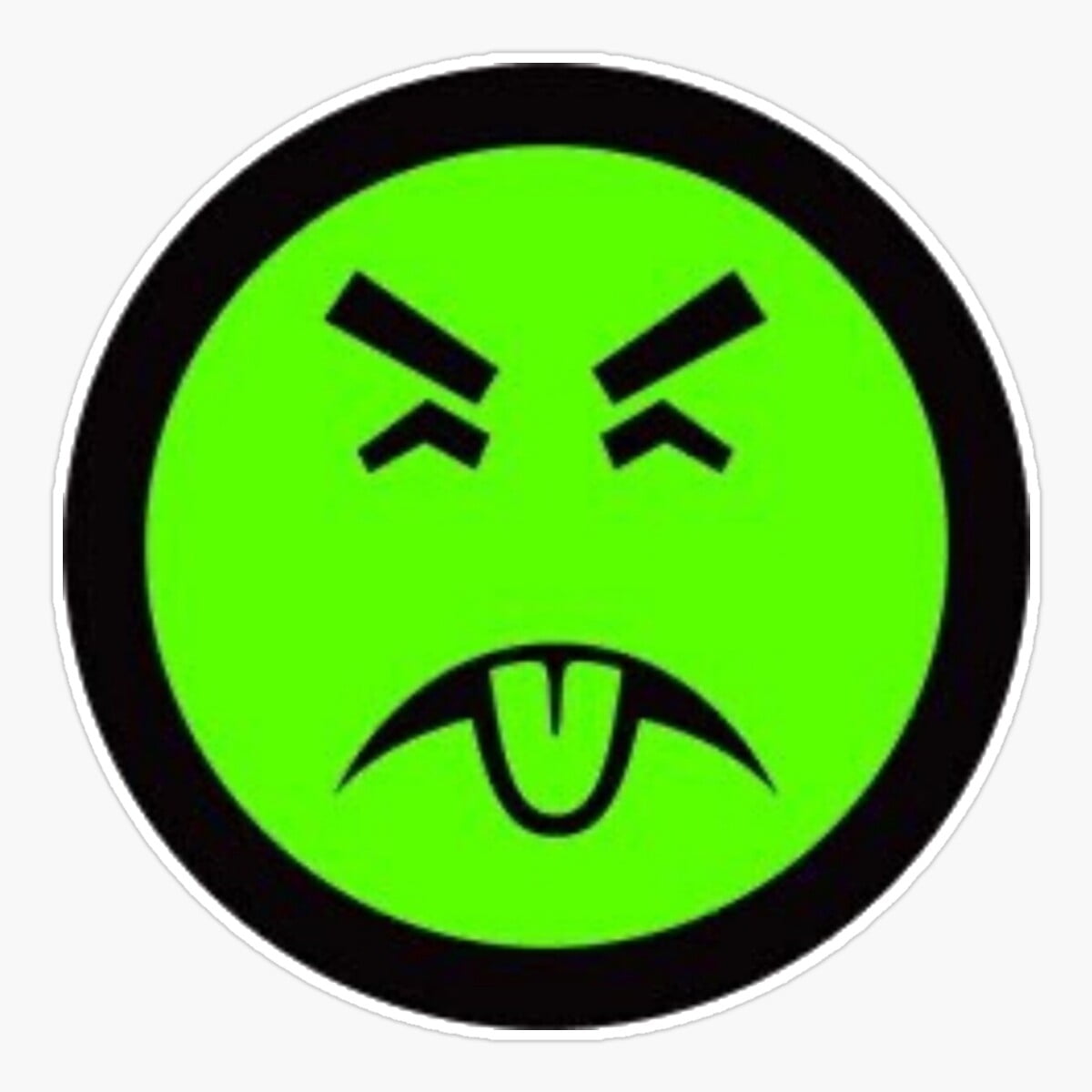 Onim Mr. Yuck Sticker, Phone Decal Water Bottle Stickers Car Decals, Funny Birthday Gift ...