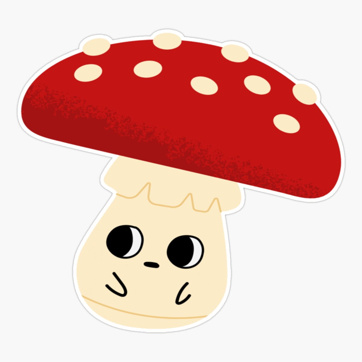 Onim Mushroom, Cottage Core Sticker, Phone Decal Water Bottle Stickers ...