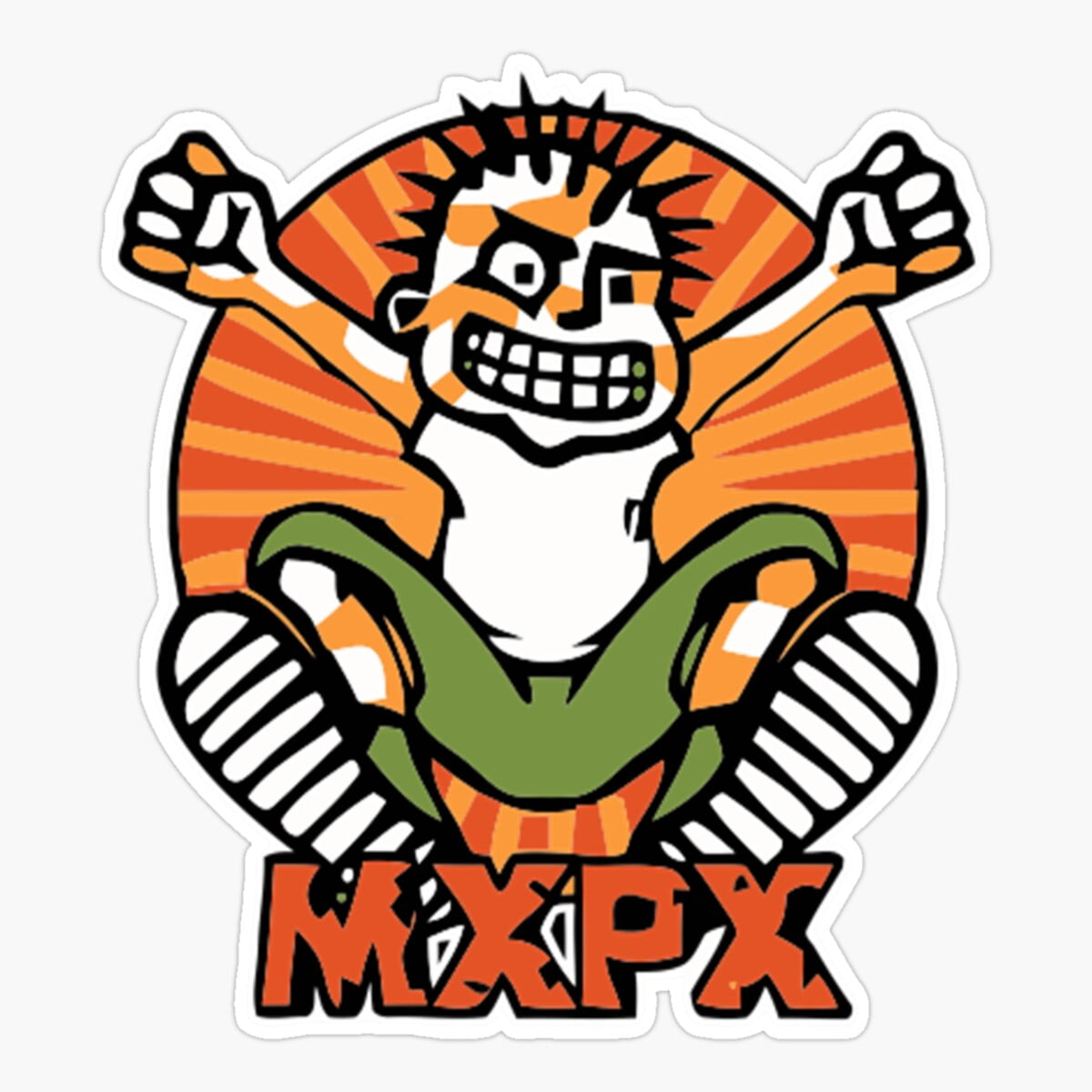Onim Mxpx Music Sticker, Phone Decal Water Bottle Stickers Car Decals ...