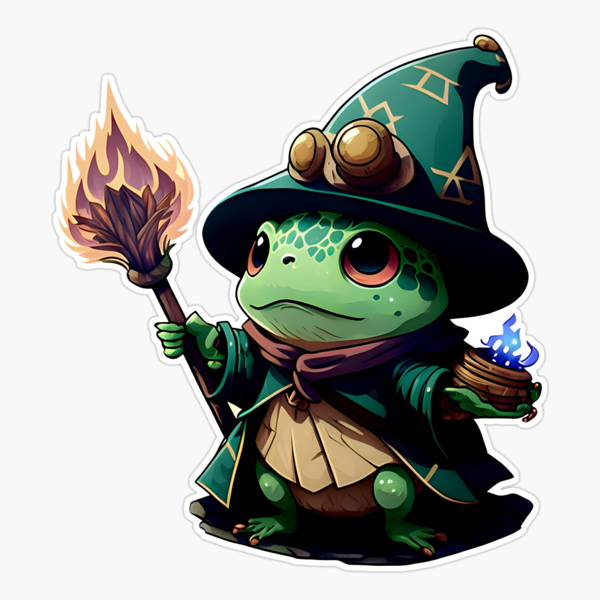 Onim Mystical Frog Sorcerer | Dnd Sorcerer | Dungeons And Dragons ...