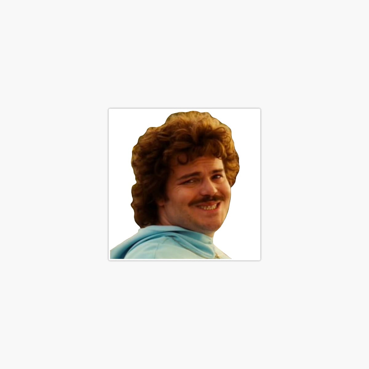 Onim Nacho Libre Smile Sticker - Walmart.com
