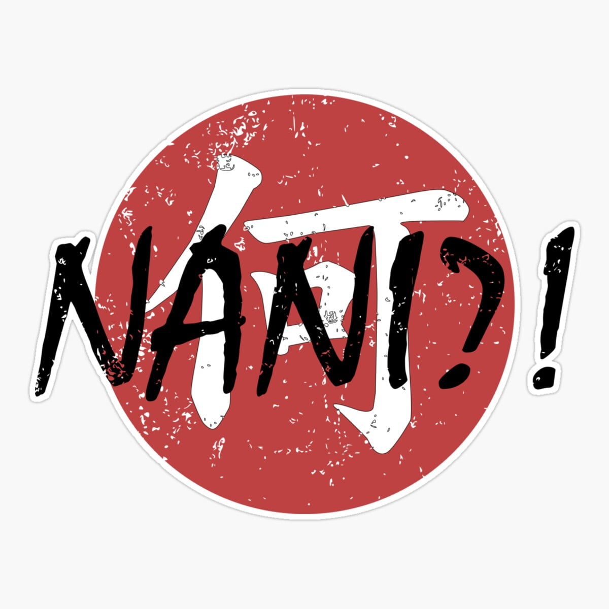 Onim Nani?! Japanese Culture, Anime, Manga Fan Sticker, Phone Decal ...