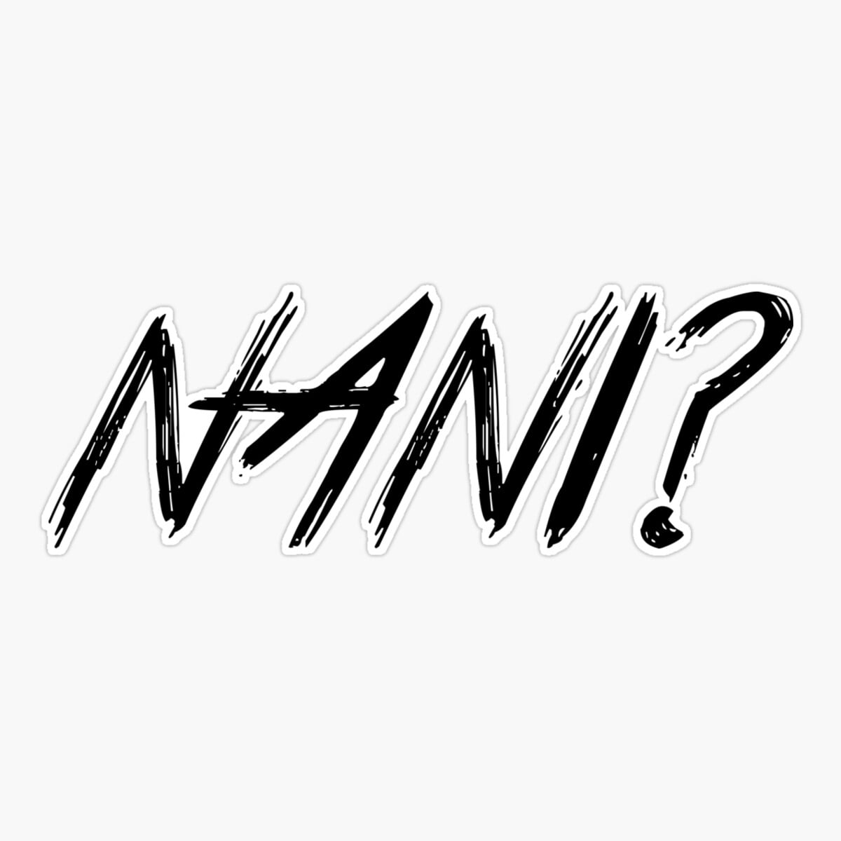 Onim Nani?? Sticker, Phone Decal Water Bottle Stickers Car Decals ...